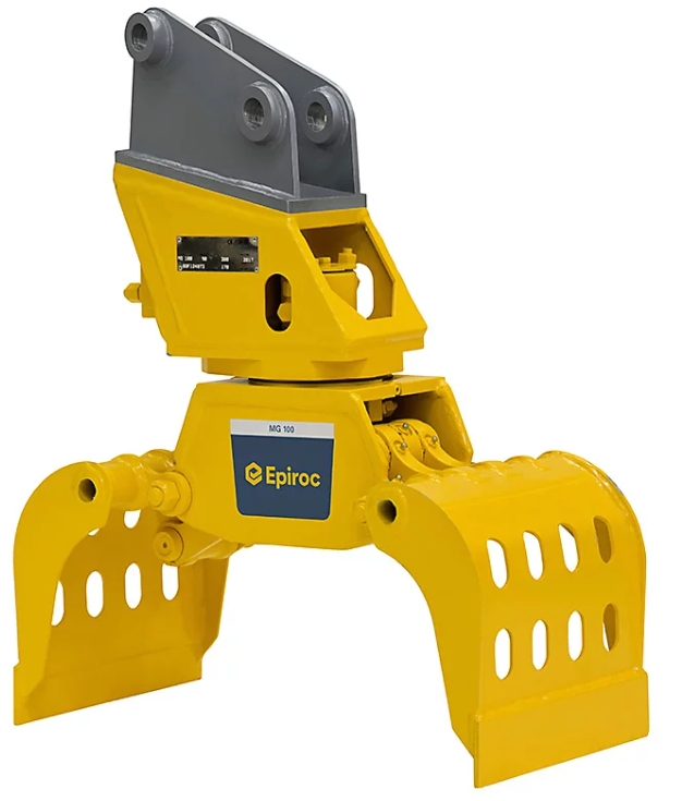 Epiroc, MG 100, Sorteregrabbe