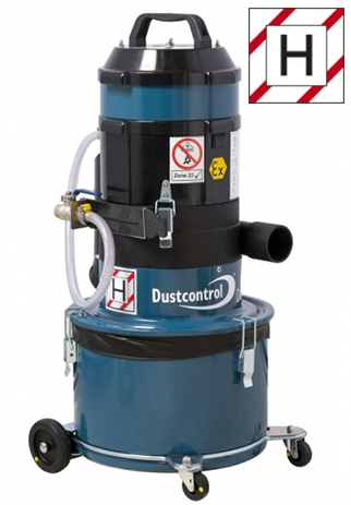 Dustcontrol DC 1800 TR Industristøvsuger – Når ingen elektricitet er tilgængelig